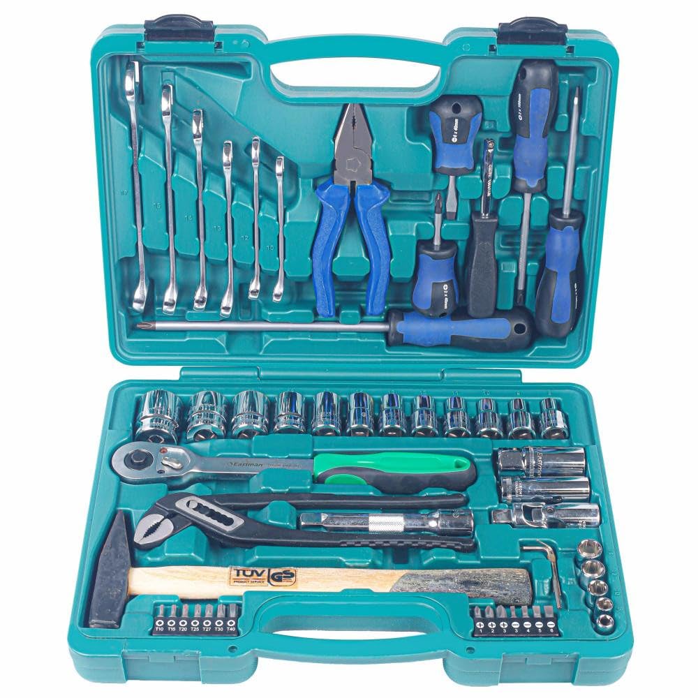Eastman 1/2" & 1/4" SQ.55 PCS. TOOL KIT, E-2303