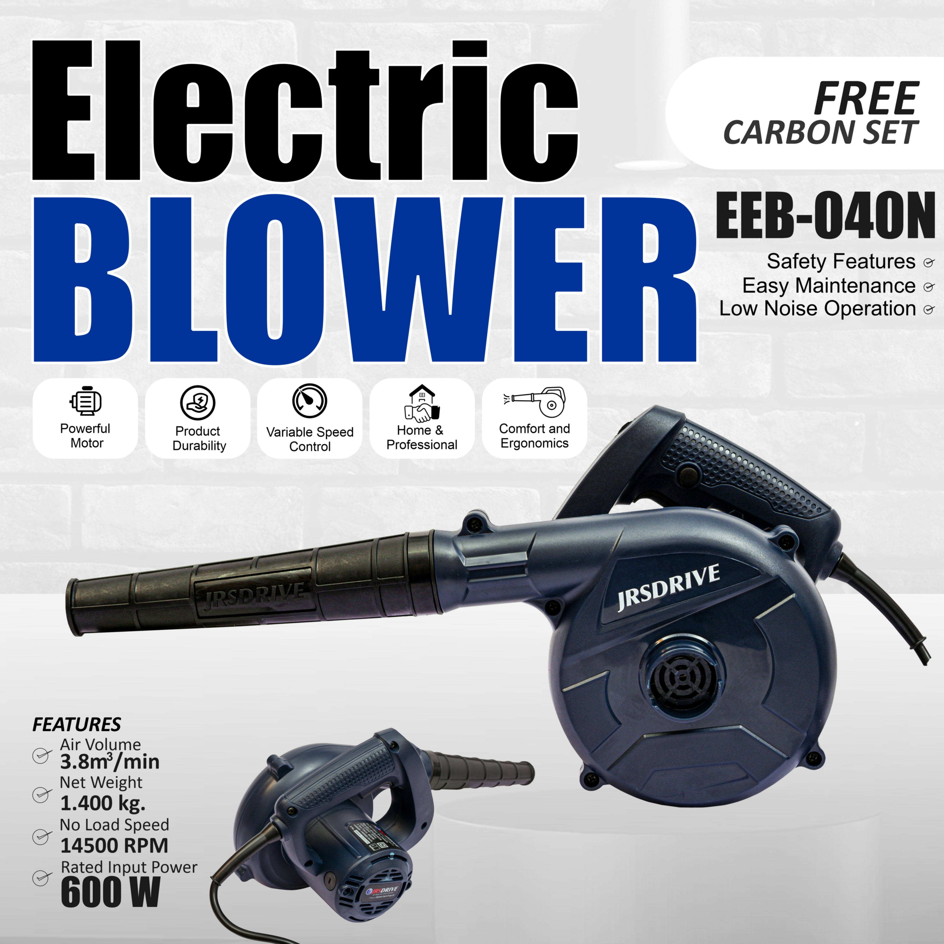 Electric Blower - Eastman Cast & Forge Ltd