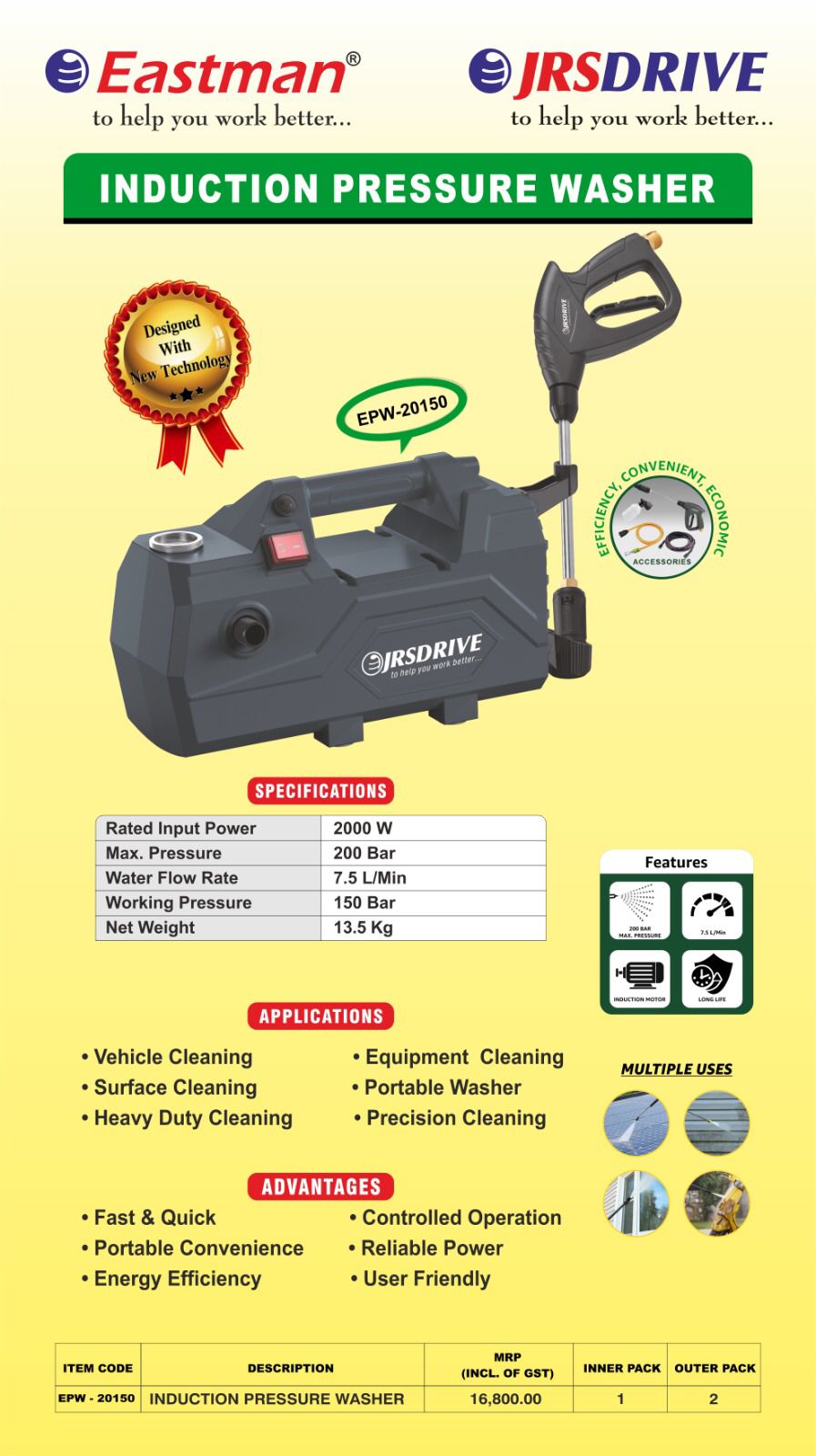 Car Washer - Eastman Cast & Forge Ltd