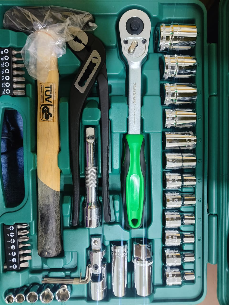 1/2" & 1/4" SQ.56 PCS. TOOL KIT, (ETK-456) - Eastman Cast & Forge Ltd